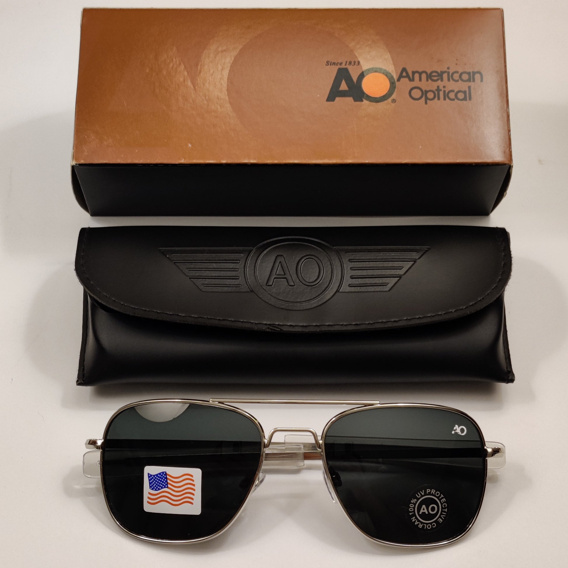 Original Pilot - American Optical - Silver – Unjaded